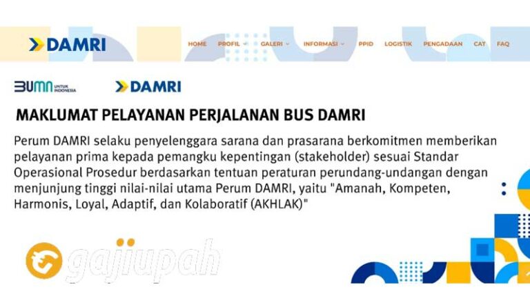 √ 105+ Gaji Karyawan Perum Damri Semua Jabatan Terbaru [November 2025]